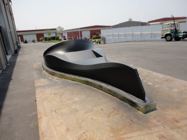 Wind-Scoop Skylight - Symmetrix Composite Tooling